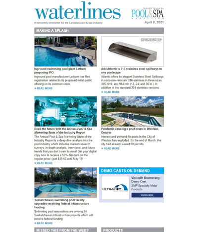 Newsletters - Pool & Spa Marketing