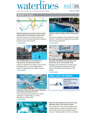 Newsletters - Pool & Spa Marketing