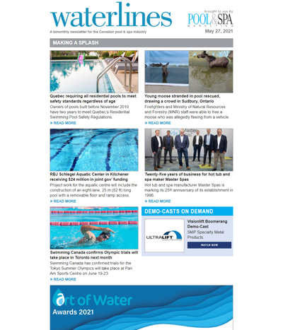 Newsletters - Pool & Spa Marketing