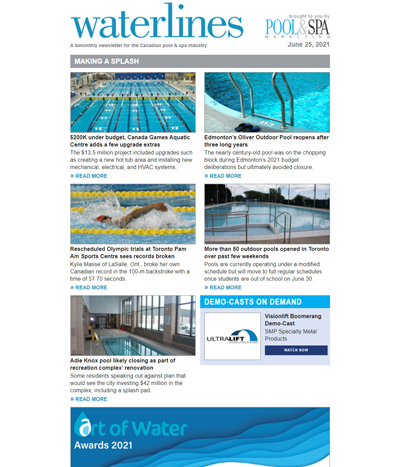 Newsletters - Pool & Spa Marketing