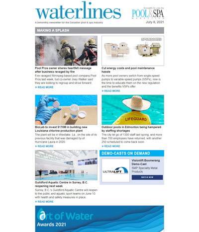Newsletters - Pool & Spa Marketing