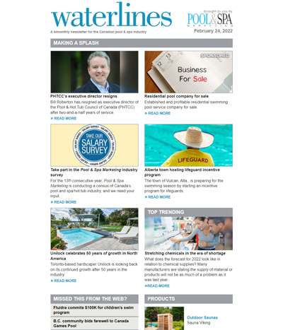 Newsletters - Pool & Spa Marketing
