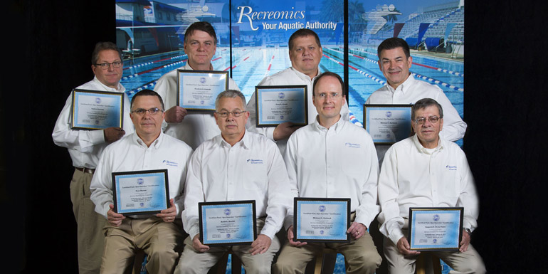Recreonics' sales team gets CPO certification - Pool & Spa Marketing