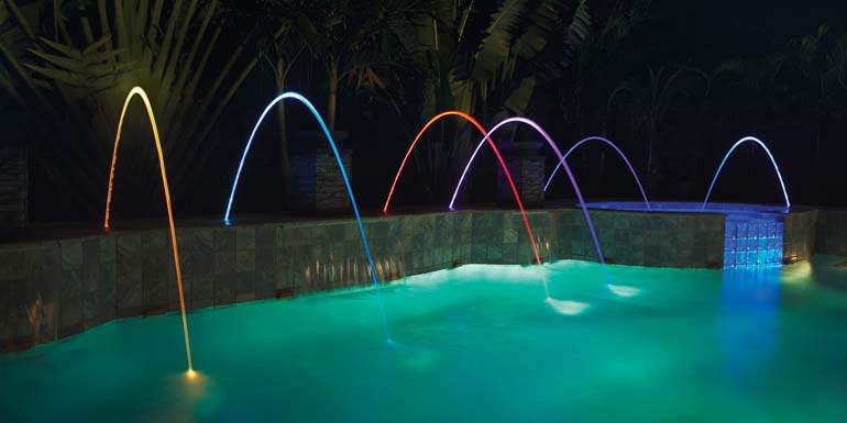 Economical aftermarket illumination options for pools, spas and patios ...