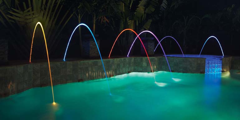 LED lighting is the new solution of choice in the pool and spa industry ...