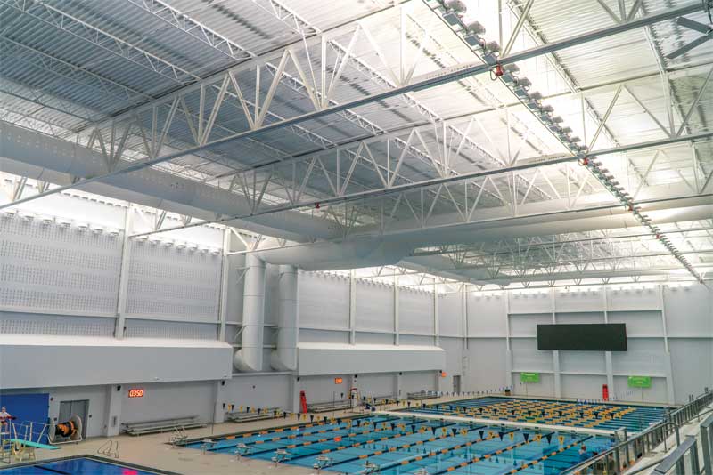 Indoor air quality: Solving natatorium air dispersion and condensation ...