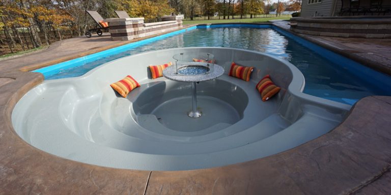 Sunken living areas come to fibreglass pools - Pool & Spa Marketing